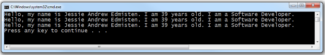 C# – String Interpolation – Tech Geek Galaxy